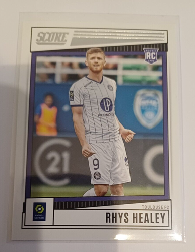 Carte Card Carta n°187 Rhys HEALEY Toulouse FC PANINI Ligue 1 SCORE ...