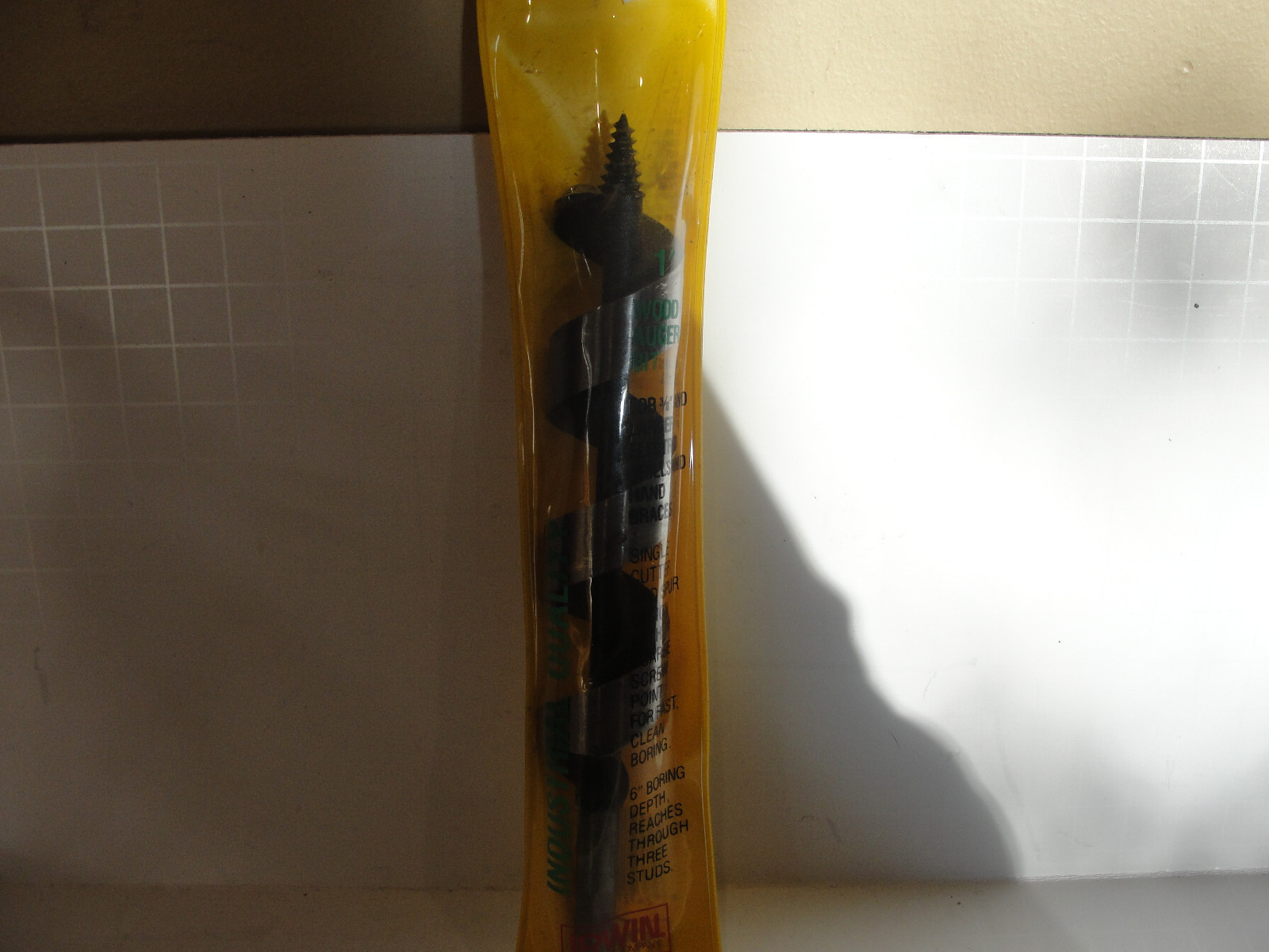 Irwin 49916 1-Inch by 7-1/2-Inch Solid Center Auger Bit | eBay