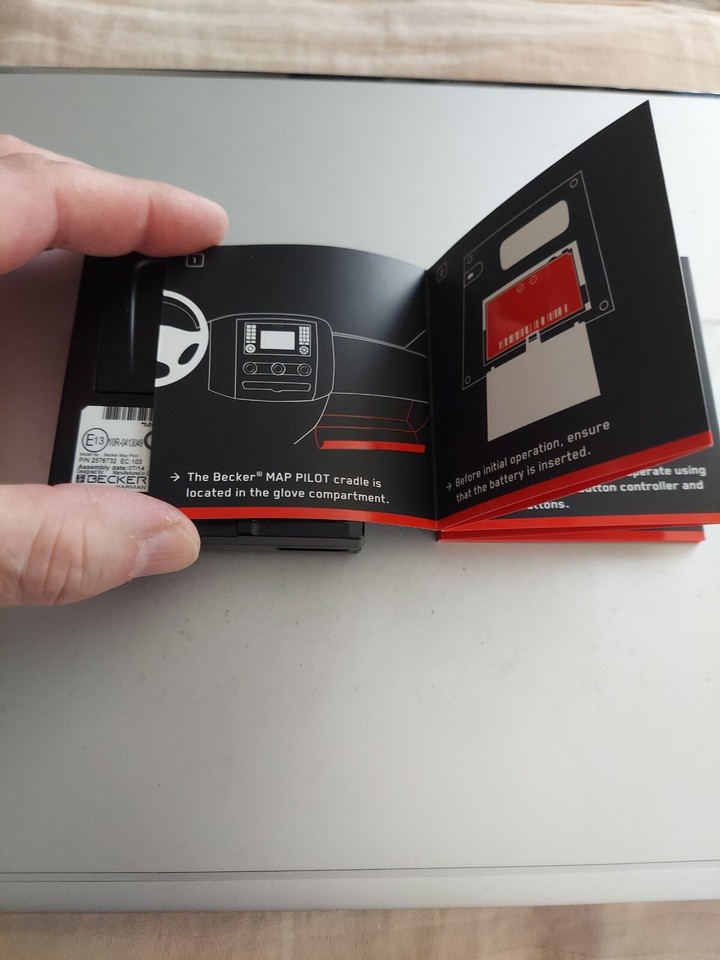 USED GENUINE FACTORY Mercedes-Benz Becker Map Pilot Navigation by ...