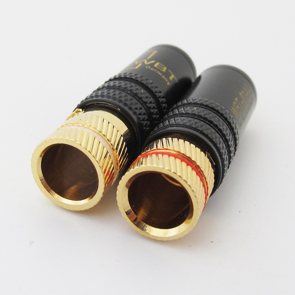 Gold-plated RCA Plug Lock Soldering Audio/Video Plug Connector High ...