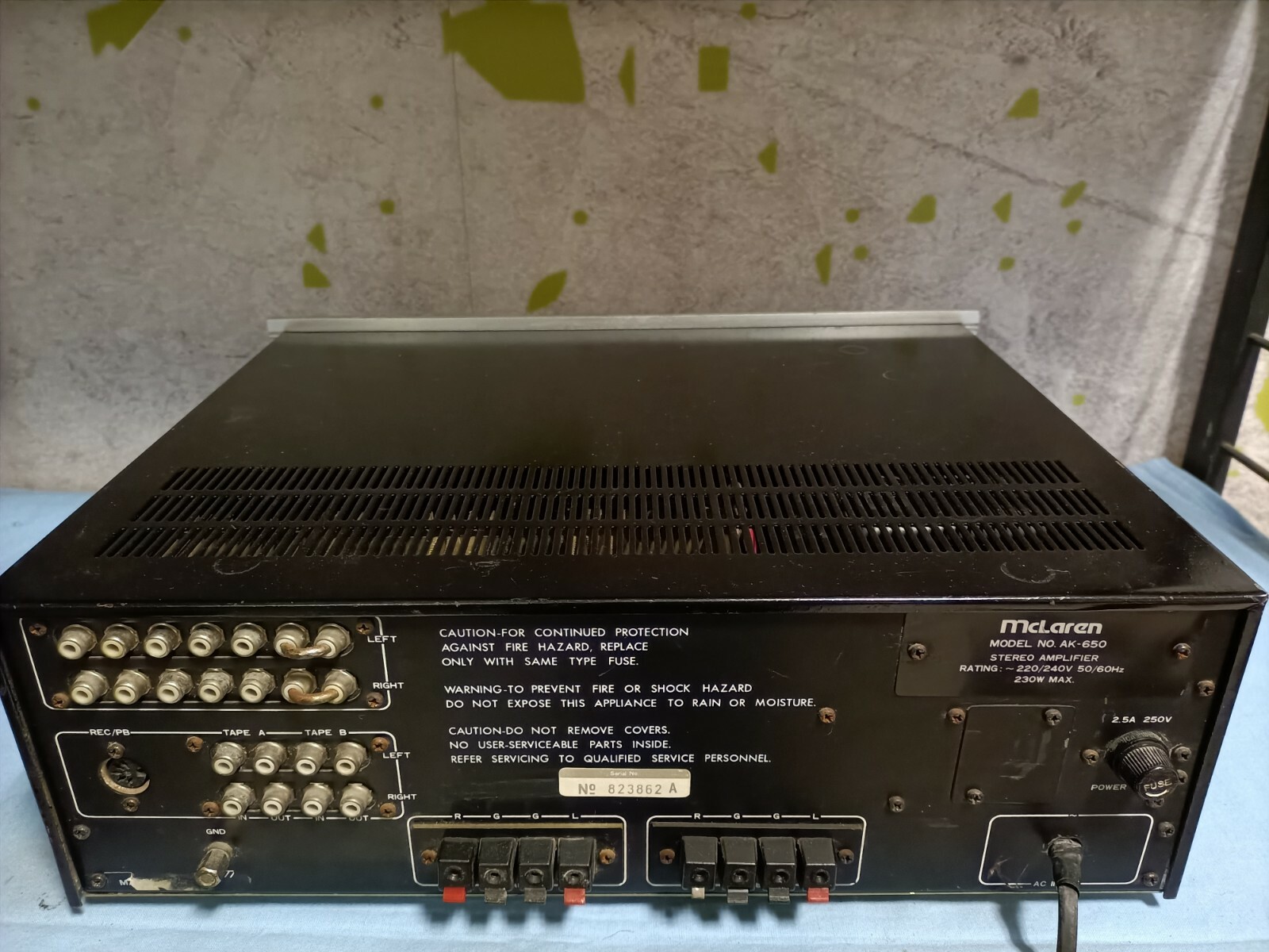 McLaren Ak-650 Amplificatore Amplifier FUNZIONANTE vintage HiFi Stereo | eBay UK