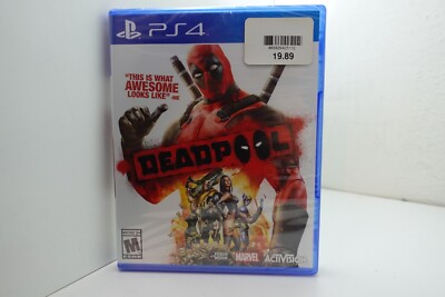 Playstation 4 Deadpool Factory Sealed LOOSE DISC! | eBay