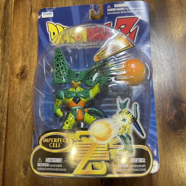 IRWIN Toys Dragon Ball Z Imperfect Cell Action Figure W/ Blasting ...