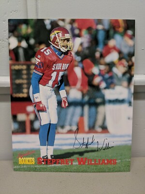 ORIGINAL 8X10 SIGNATURE ROOKIES AUTOGRAPHED PHOTOGRAPH- STEPFRET ...