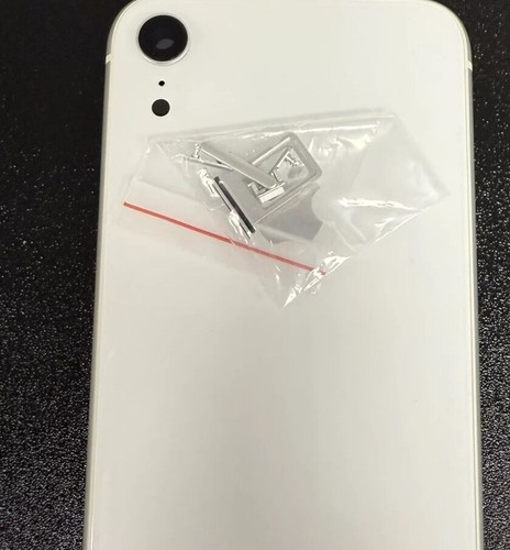 REAR SHELL FRAME HOUSING FLEX VOLUME BUTTONS POWER IPHONE XR BACK COVER ...