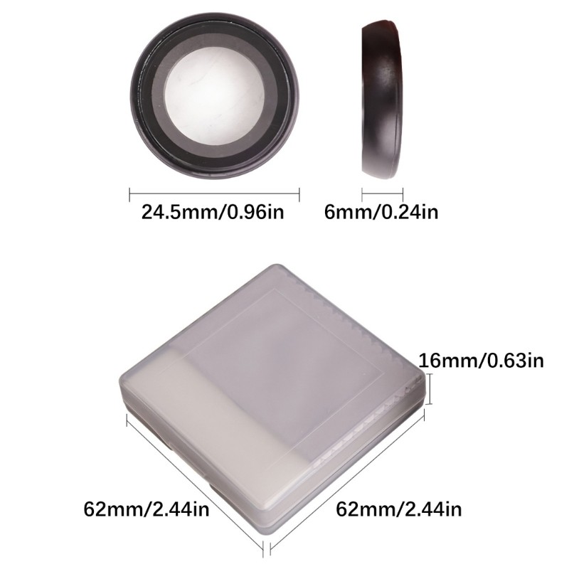Camera Lens Protections Cap Protective Cover for GO Ultra Glass ...