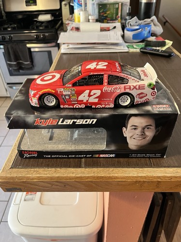 Kyle Larson 2015 #42 Target Autographed Diecast Car 1:24 Scale | eBay