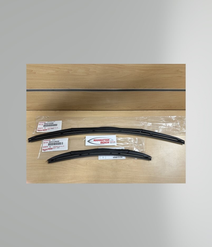 13-18 RAV4 Front Wiper Blade Set NEW OEM genuine Toyota 85212-0R050 ...