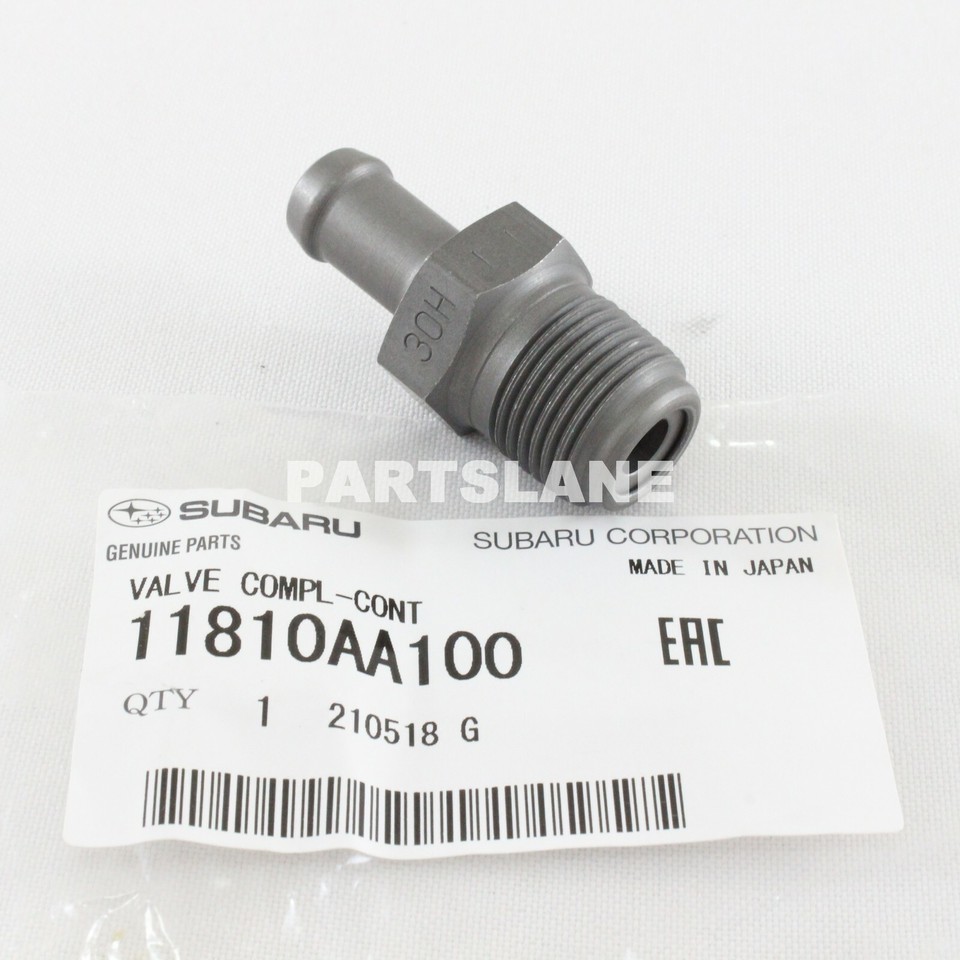 11810AA100 for Subaru OEM Genuine Valve Compl-Cont | Genuine OEM | Japan