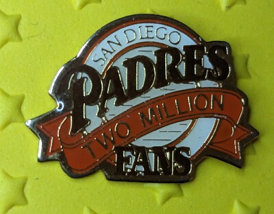 San Diego Padres Two Million Fan Pins | eBay