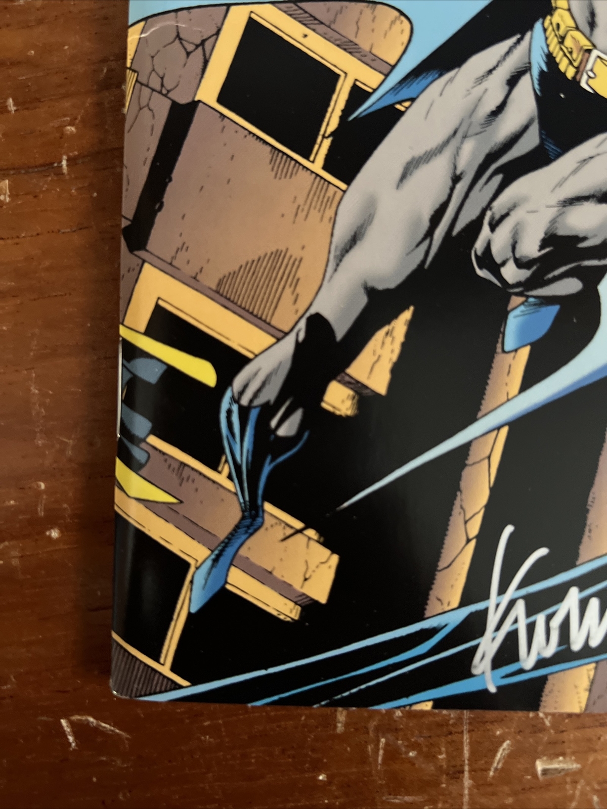 BATMAN #500 (KNIGHTFALL #19) Signed by Joe Quesada and Kevin Nowlan w ...