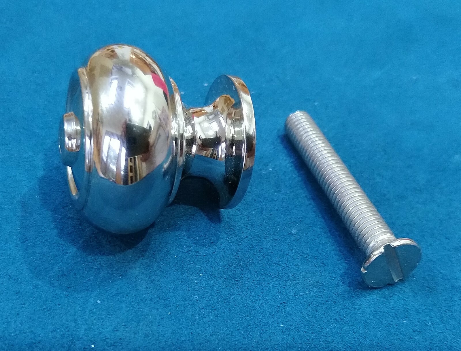 Bloxwich Georgian Regency Small Cupboard Knob 30mm Cast In Style Polished Nickel | eBay UK