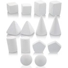 14 Mini Geometric Craft Foam Shapes, for DIY crafts & art projects 7 ...