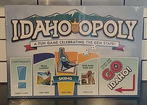 NEW SEALED Idaho-Opoly Gem State Monopoly Type Board Game (GSHF2) | eBay