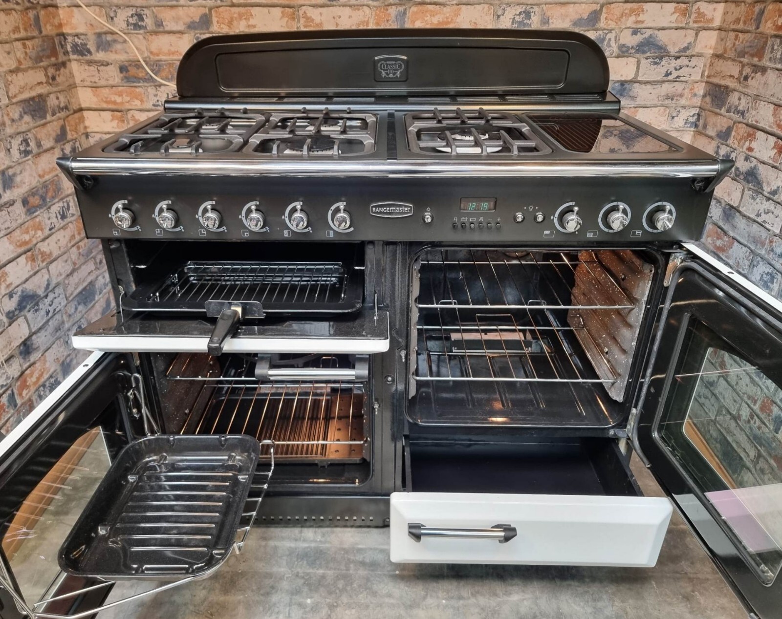 Rangemaster Classic 110 Gas White - DELIVERY AVAILABLE | eBay UK