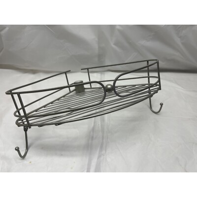 BINO Tension Pole Corner Shower Caddy - Nickel- Replacement shelf w ...