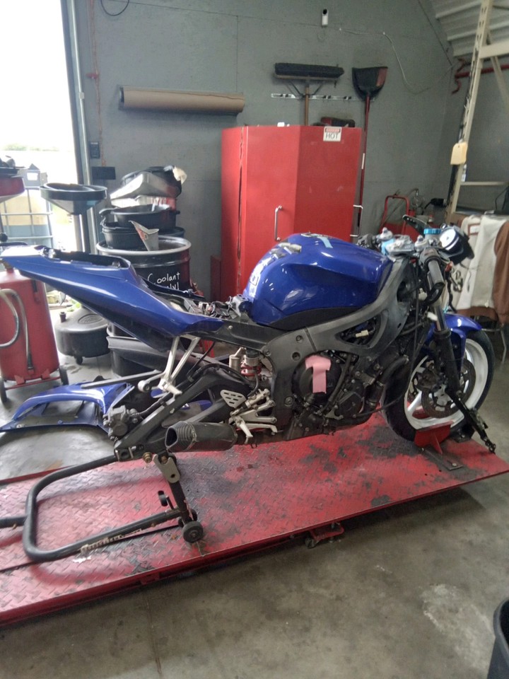 2004 04 03-05 Yamaha YZF-R6 YZFR6 Tach Gauges Display Cluster ...