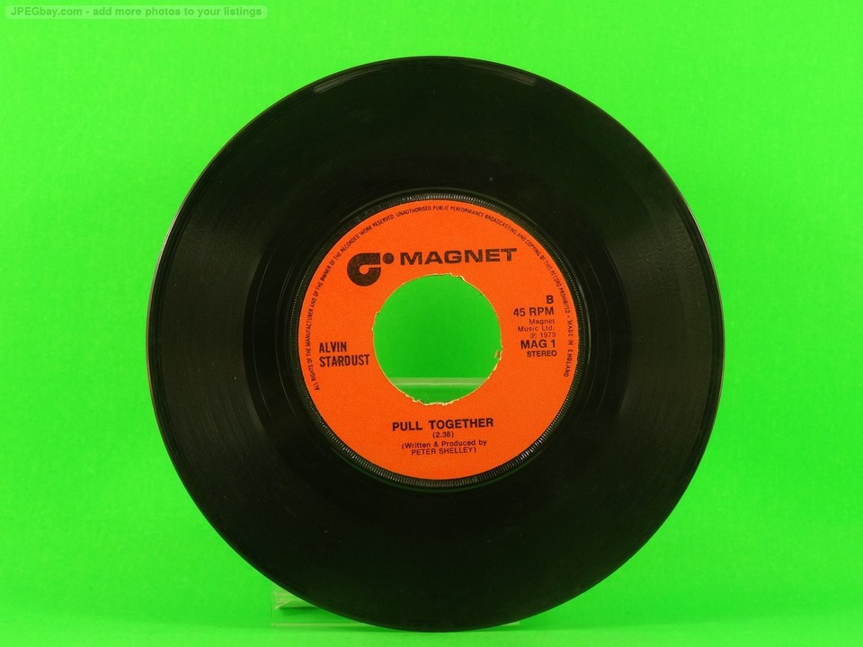 ALVIN STARDUST MY COO CA CHOO (128) 2 Track 7" Single along with Plain ...