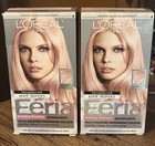 Lot of 2 L'Oreal Feria Permanent Haircolour - P2 Smokey Pink, Rosy Pink ...