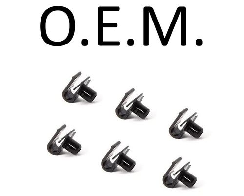 OEM Set of 6 Front Bumper AMG Mesh Grille Fastener Clip for Mercedes ...