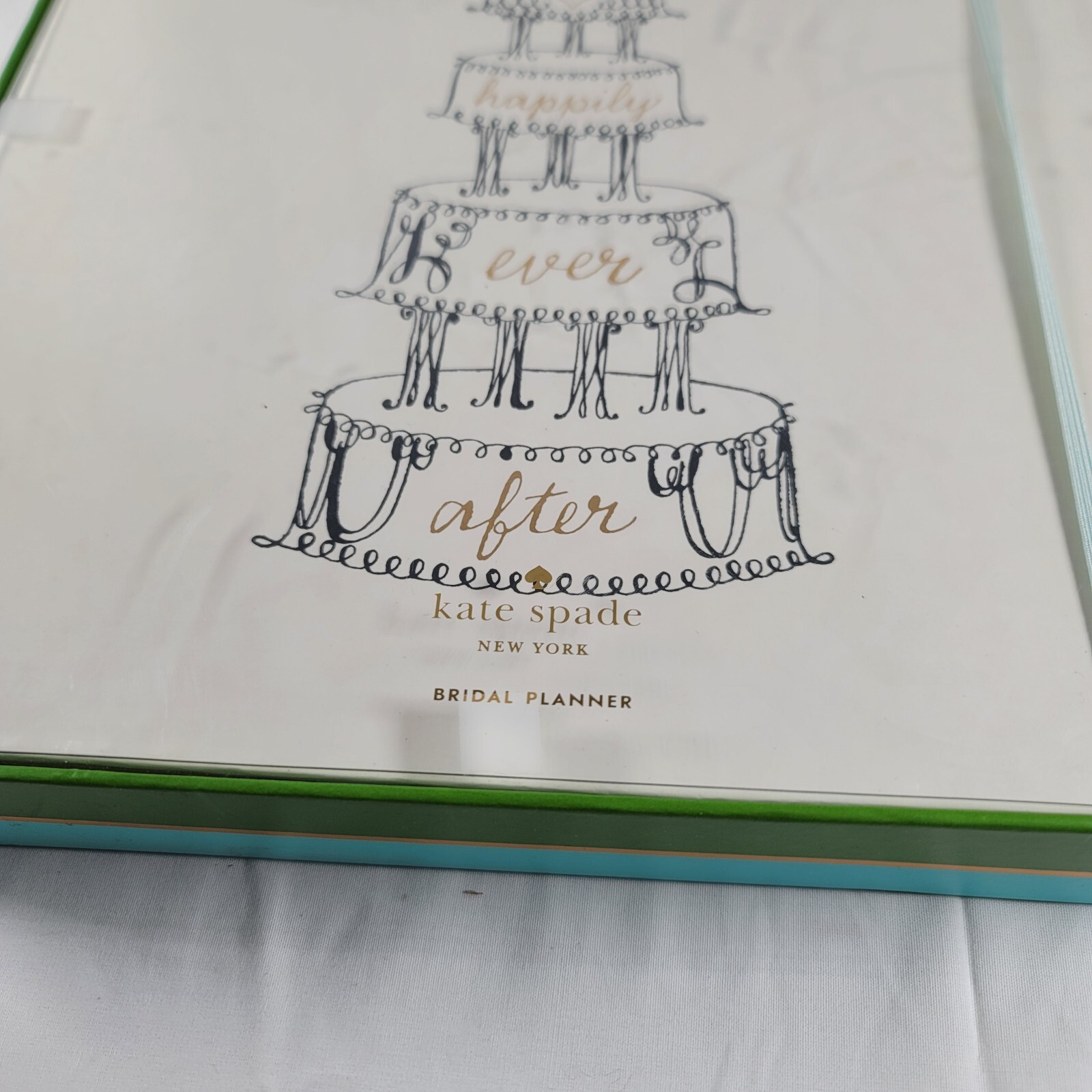 Kate Spade Wedding Planner Organizer Binder Happily Ever After 48 Page ...