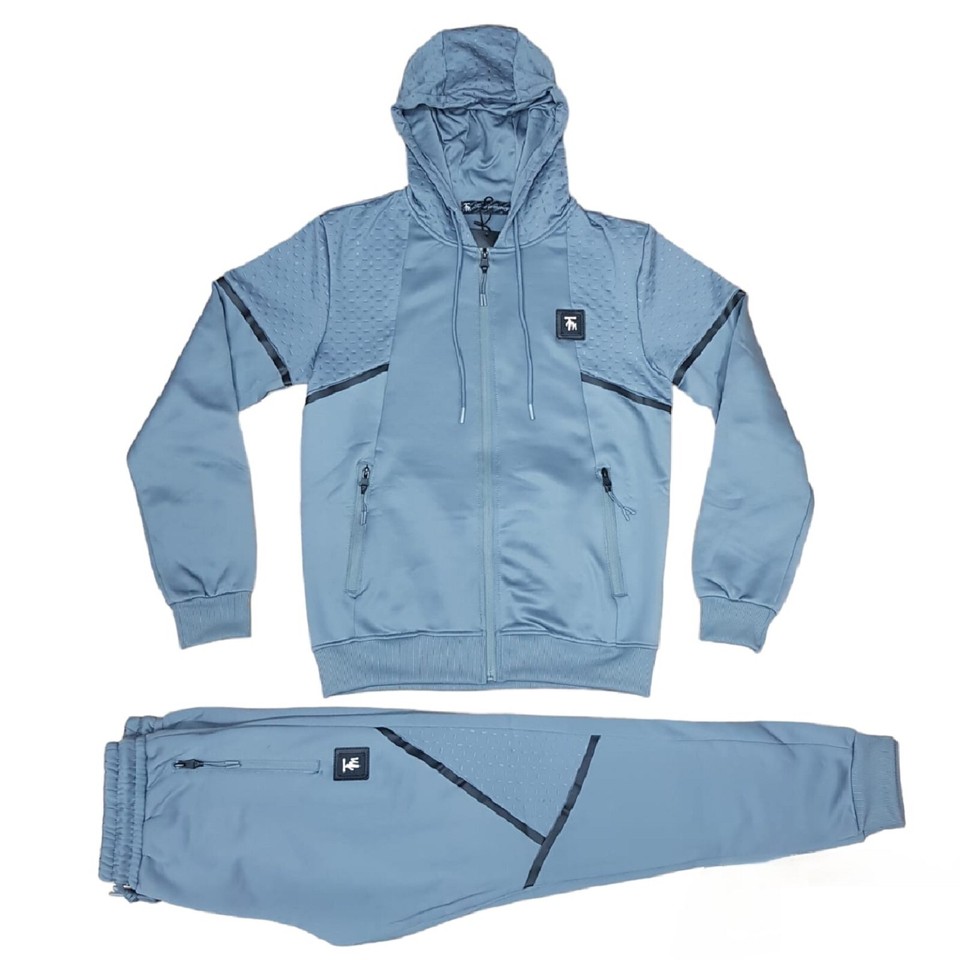 Men's Time Is Money Tracksuit 2 Piece Set Hoodie Joggers Zip Pants ...