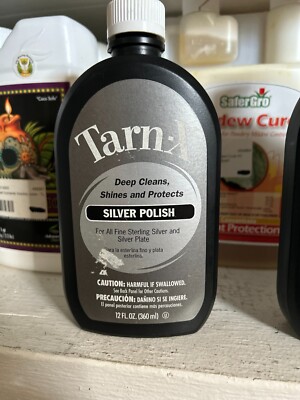 NEW Tarn-X Silver Polish for Sterling & Plated TarnX Rub Buff 12oz ...