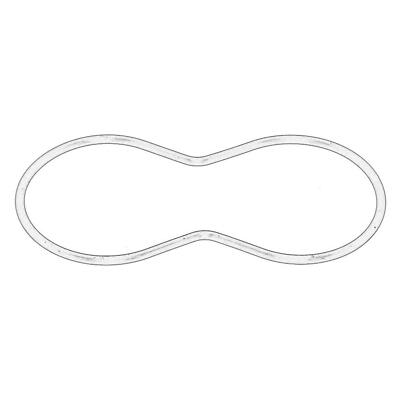 FITS OE PERKINS 3687W017-PER GASKET, THERMOSTAT HOUSING OE REPLACEMENT ...