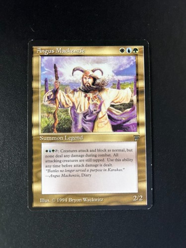 Angus Mackenzie | MtG Magic Legends | English | Near Mint Minus (NM ...