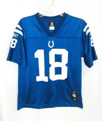 Indianapolis Colts Peyton Manning #18 Jersey Youth Size Large 14-16 ...