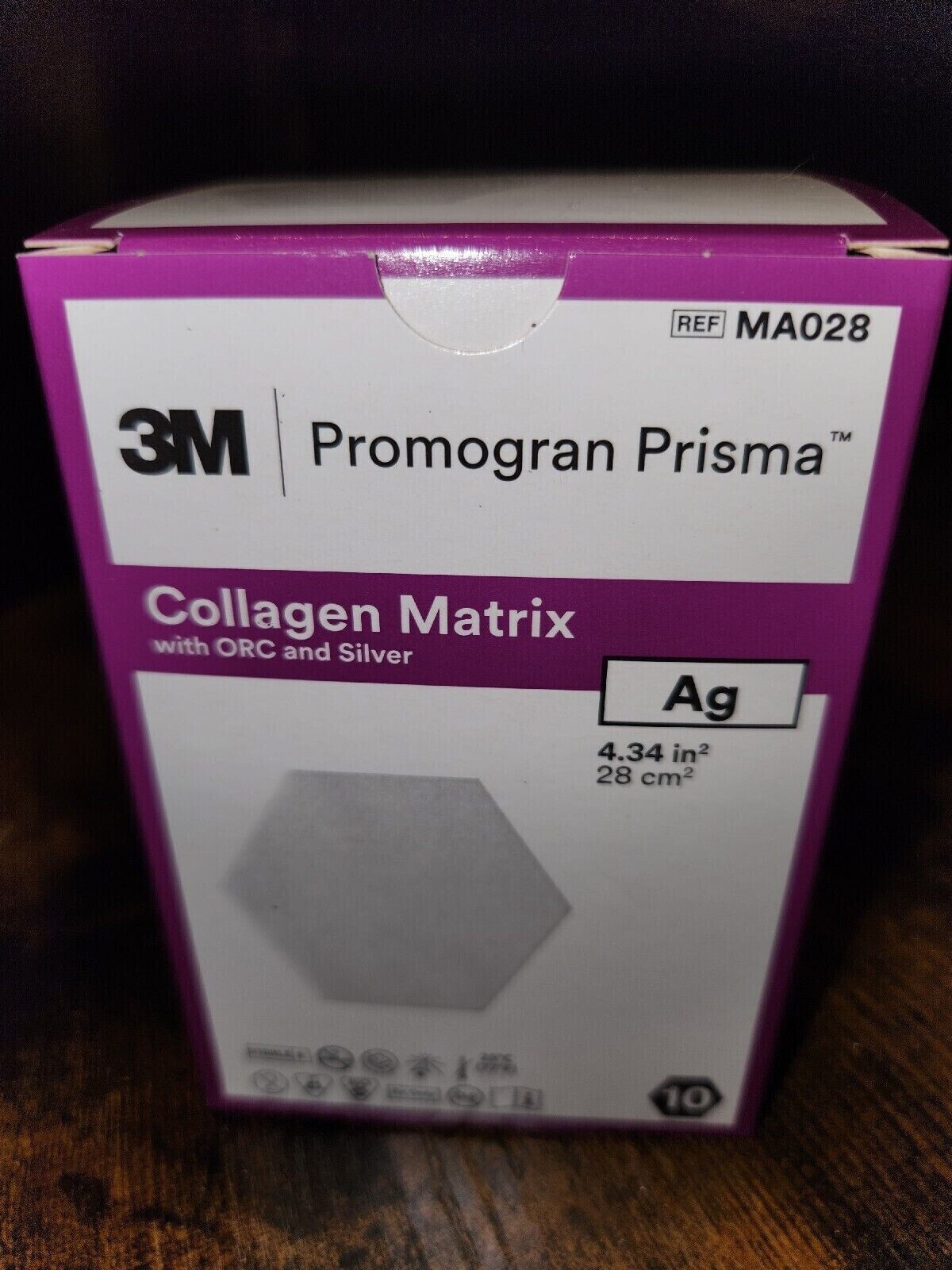 Box 10 Wound Care Dressings Systagenix Promogran Prisma Ag #MA028 ...