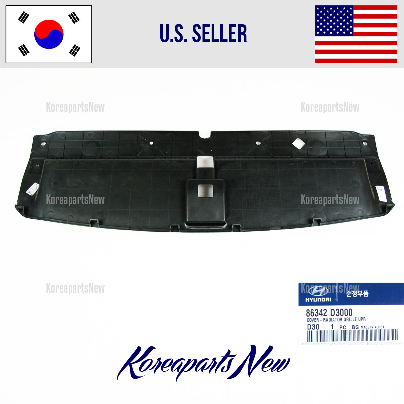 Radiator Support Sight Shield Upper Cover 86342D3000 ⭐GENUINE⭐ TUCSON ...