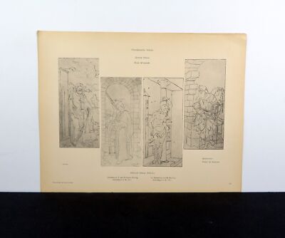 Altar Leaves by Albrecht Durer. 1896 German lithograph | eBay