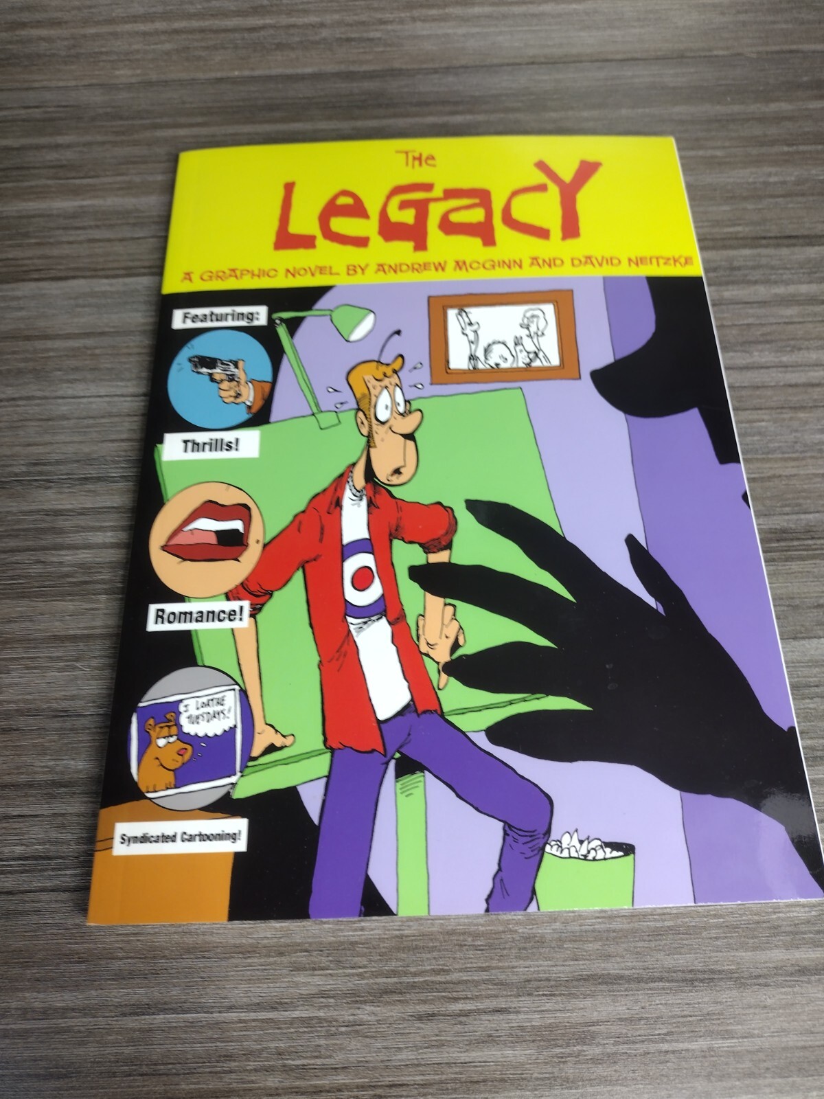 THE LEGACY By Andrew Mcginn David Neitzke Signed By Authors Graphic ...