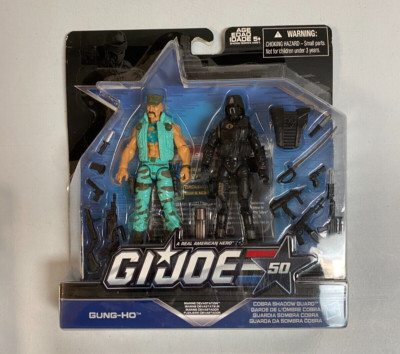 GI Joe - 50th - Marine Devastation - Gung-Ho, Cobra Shadow Guard - NIB ...