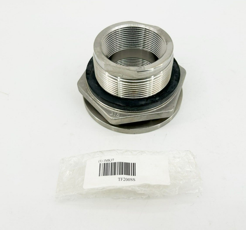 New Banjo TF200SS 2" Stainless Steel Bulkhead Tank Fitting | eBay