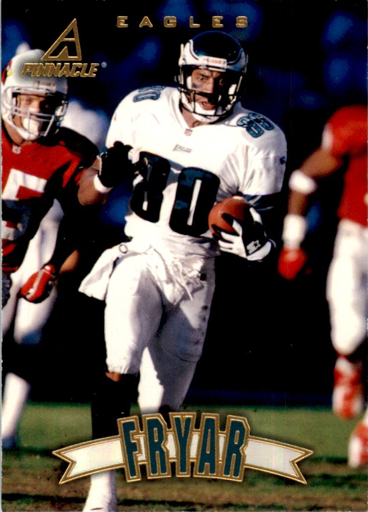 1997 Pinnacle Irving Fryar Philadelphia Eagles #79 NFL Football Card | eBay