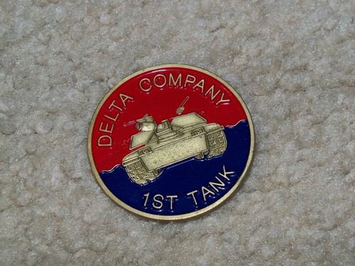 US Army Delta Company 1st Tank Demons Rule The Night Challenge Coin | eBay
