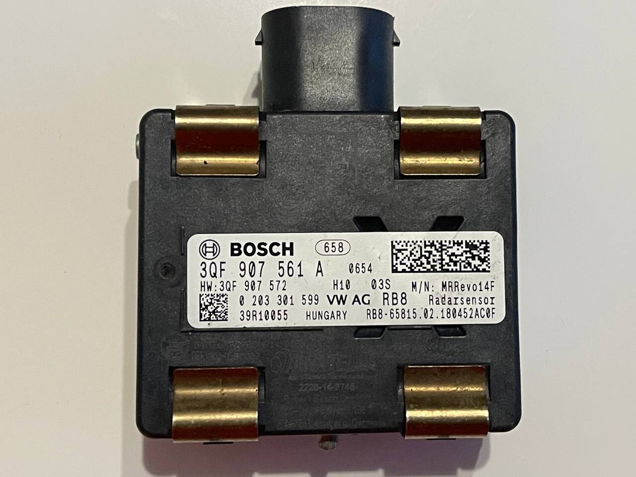 OEM Bosch Front Distance Control Sensor VW Arteon Atlas Golf 3QF907561A ...