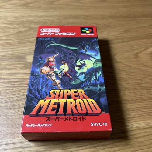 Super Metroid SFC Japan Video Game, Retro NES Classic 8-bit Used Japan ...