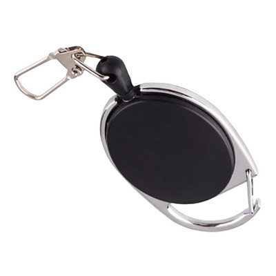 Retractable Key Chain Pull Holder Reel Rope Retracting Cord | eBay