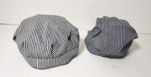 Model Railroad Engineer Conductor Utility Sanforized Caps Hats Adult ...