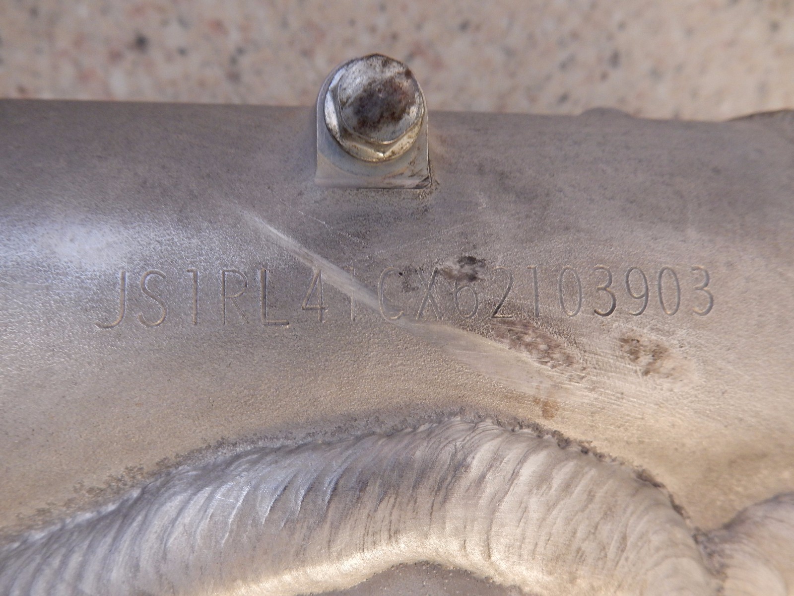 2005-2007 Suzuki RMZ450 Frame Main Body Chassis Aluminum OEM 05-07 RMZ ...