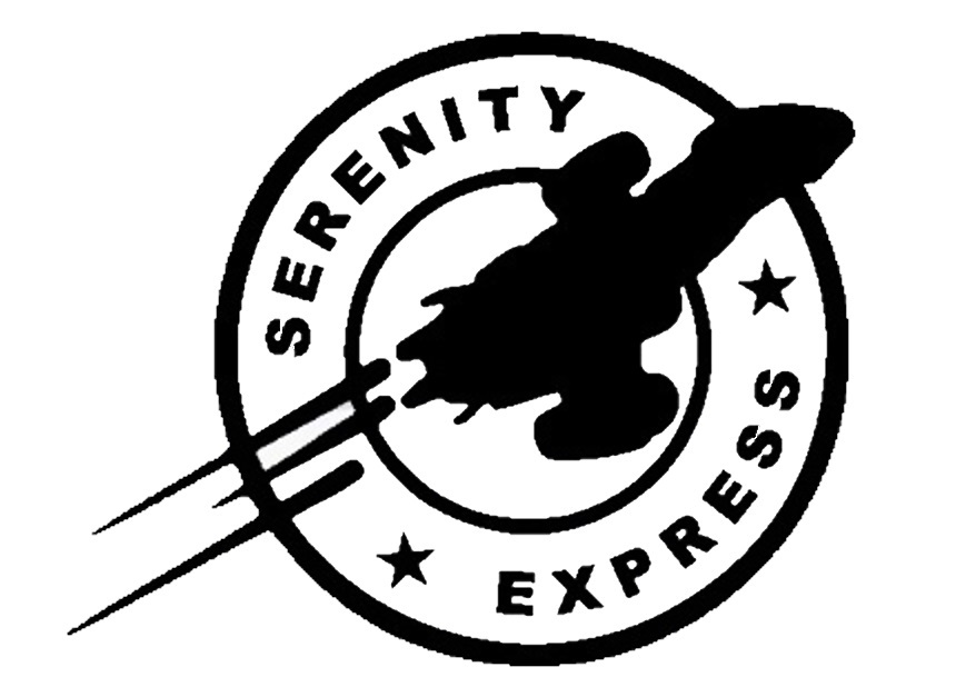 Firefly Serenity Logo Black And White