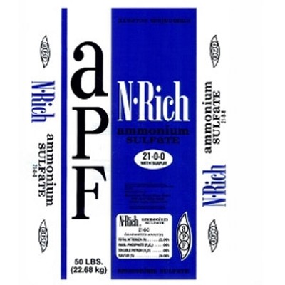 Ammonium Sulfate 21-0-0 Granular Fertilizer - 50 Lbs. [[APF N.Rich]] | eBay