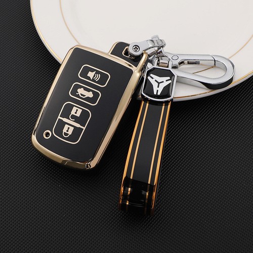 For Toyota Highlander Corolla Camry RAV4 TPU Key Fob Case Cover Anti ...