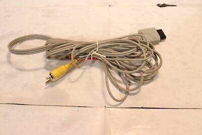 Nintendo Wii OEM RVL-009 AV Cable RVL009 Genuine Official 683728205256 ...