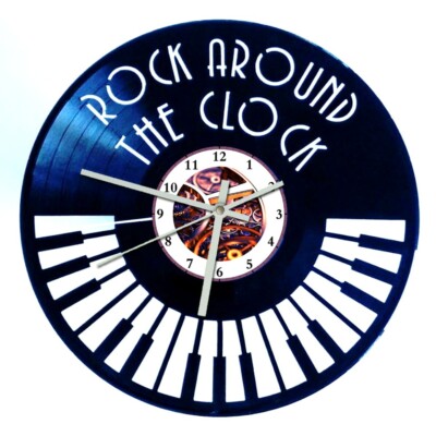 AUSTRALIAN MADE Vinyl Record Clock Rock Around the Clock | eBay Australia