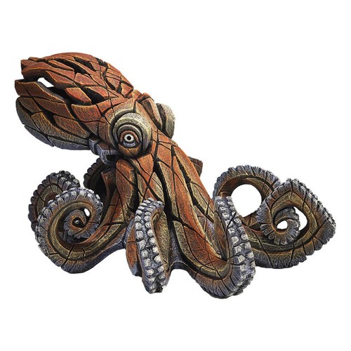 Edge Sculpture - Octopus Figure - Stone Resin - Garden & Home Decor ...