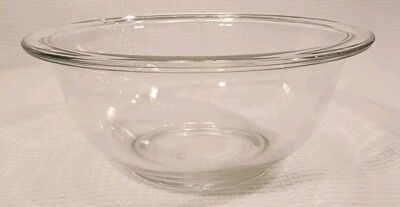 Vintage Pyrex 322 Clear Nesting Mixing Bowl / 1 liter | eBay